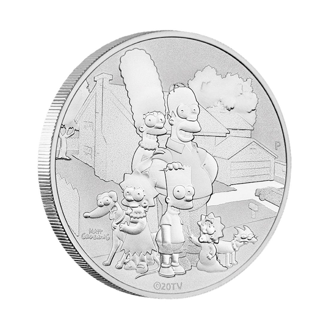 2021 The Simpson Family 1 oz Perth Mint Silver Coin in Card – GoldenKoi
