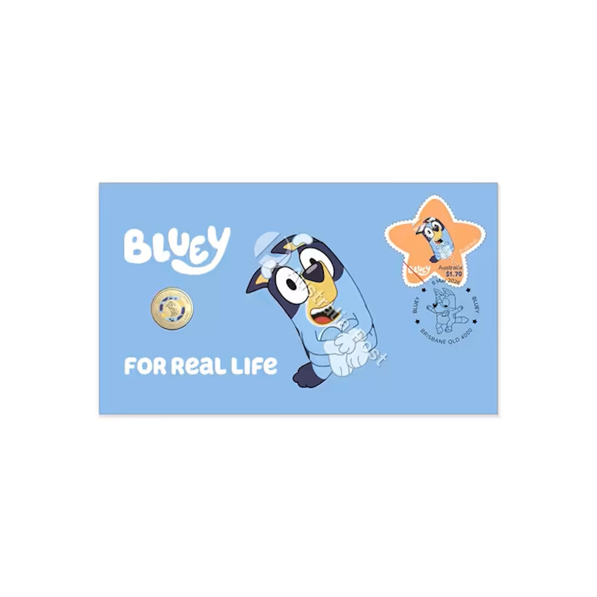 2026 Bluey - For Real Life Postal Numismatic Cover (PNC) – GoldenKoi